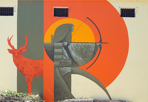 Artemis (mural) | Museo de Arte de Puerto Rico